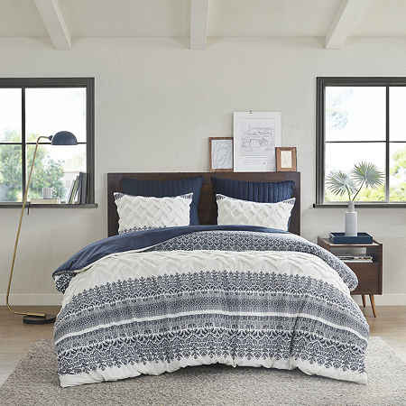Click here for Ink+Ivy Mila Chenille 3-Pc. Duvet Cover Set  Full/... prices