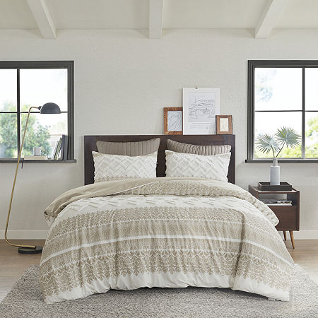 Click here for Ink+Ivy Mila Chenille 3-Pc. Duvet Cover Set  Full/... prices