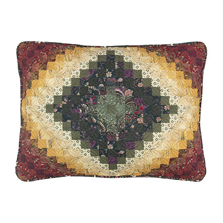 Donna Sharp Spice Postage Stamp Standard Sham