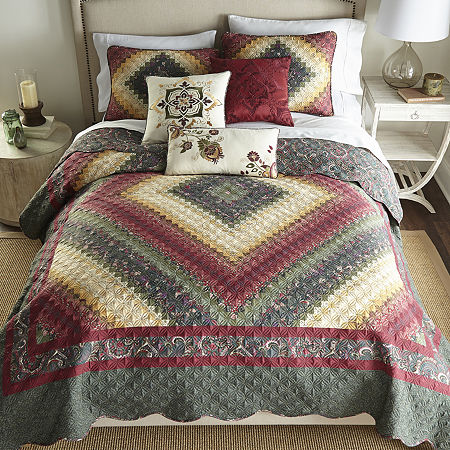 Click here for Donna Sharp Spice Quilt  One Size  Red prices