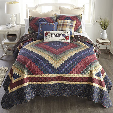 Donna Sharp Chesapeake 3 Piece Quilt Set  Queen - Chesapeake