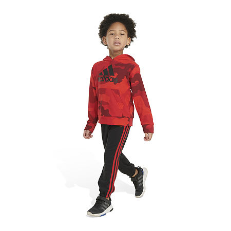 Click here for adidas Little Boys 2-pc. Pant Set  4  Red prices