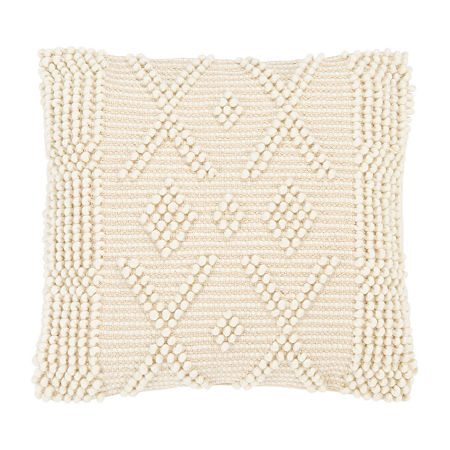 Click here for Safavieh Baird 20 x 20 Pillow - Ivory prices