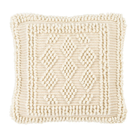 Click here for Safavieh Darvey 20 x 20 Pillow - Ivory prices
