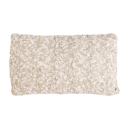 Click here for Safavieh Chunky Knit Rectangular Throw Pillow  One... prices