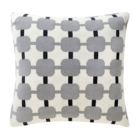 Click here for Safavieh Retro Square Throw Pillow  One Size  Gray prices