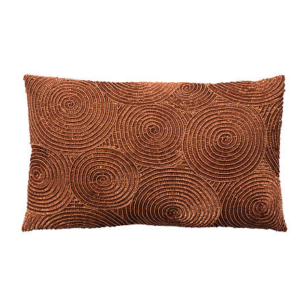 Click here for Safavieh Omi 12 x 20 Pillow - Burnt orange prices