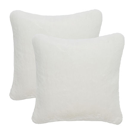 Click here for Safavieh Flayn 18 x 18 Pillow (Set of 2) - Ivory prices