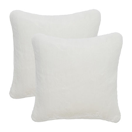 Click here for Safavieh Flayn 20 x 20 Pillow (Set of 2) - Ivory prices
