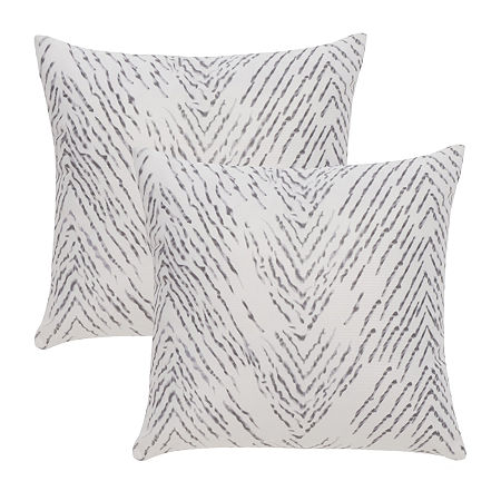 Click here for Safavieh Zecora 18 x 18 Pillow (Set of 2) - Ivory/... prices