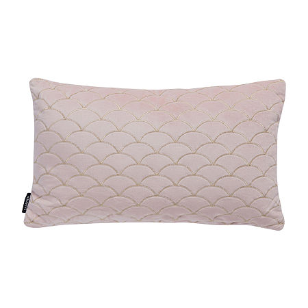 Click here for Safavieh Roselen 12 x 20 Pillow - Blush/gold prices