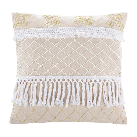 Click here for Safavieh Gurti Square Throw Pillow  One Size  Whit... prices