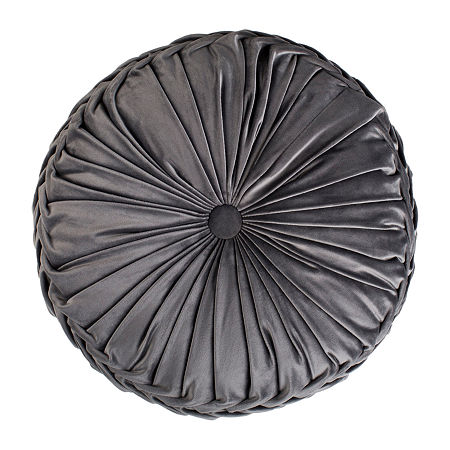 Click here for Safavieh Leila 18 Round Pillow - Grey prices