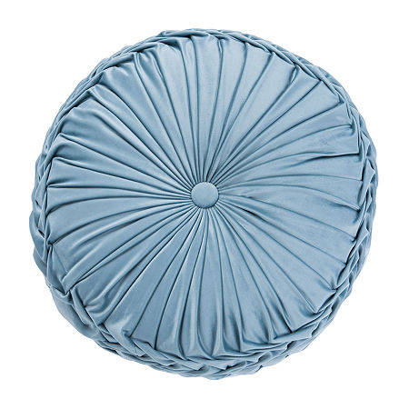 Click here for Safavieh Leila 18 Round Pillow - Stone blue prices