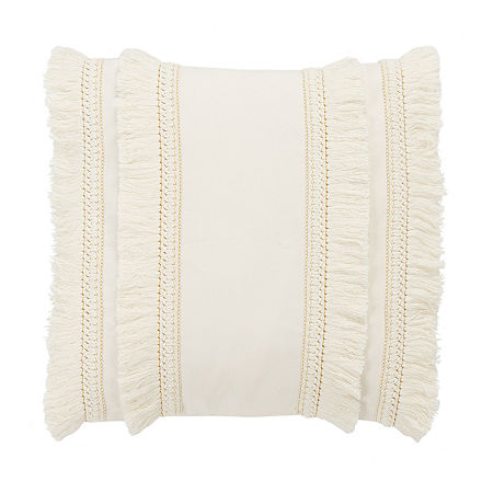 Click here for Safavieh Grema 16 x 16 Pillow - White prices