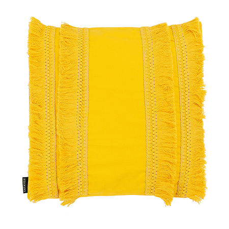Click here for Safavieh Grema 16 x 16 Pillow - Yellow prices