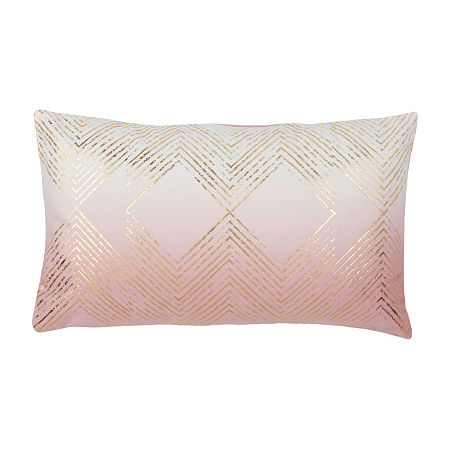 Click here for Safavieh Sarla 12 x 20 Pillow - Blush/gold prices