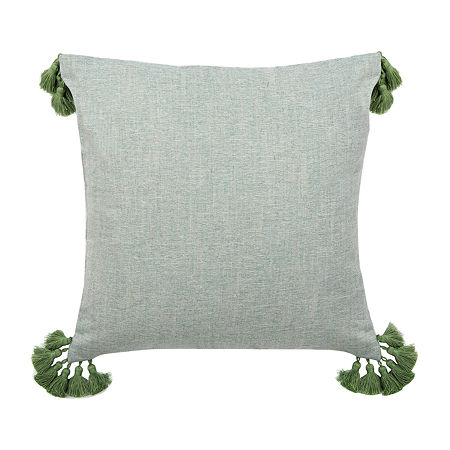 Safavieh Larzon 18 x 18 Pillow - Hunter green