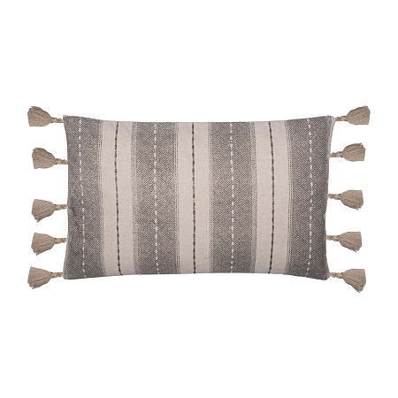 Click here for Safavieh Samerin 12 x 20 Pillow - Grey/white prices