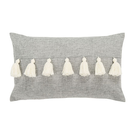 Click here for Safavieh Nesala 12 x 20 Pillow - Grey/white prices