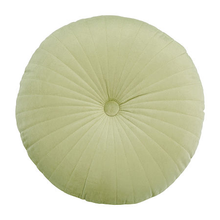 Click here for Safavieh Vallory 16 Round Pillow - Leaf green prices