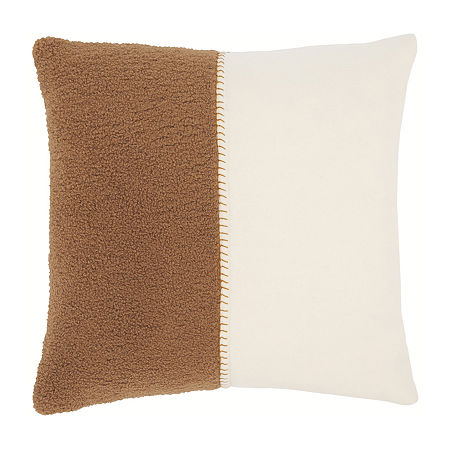 Click here for Safavieh Parker Square Throw Pillow  One Size  Bro... prices