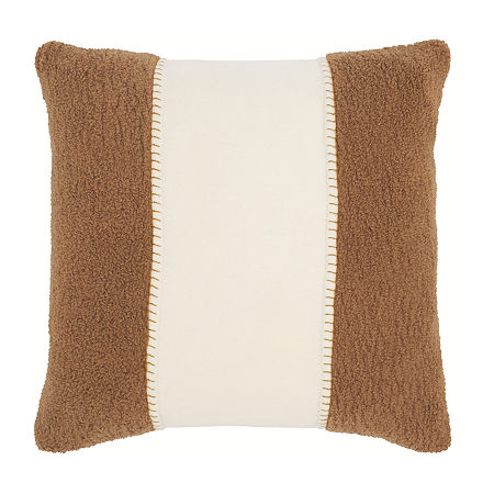 Click here for Safavieh Camdyn Square Throw Pillow  One Size  Bro... prices
