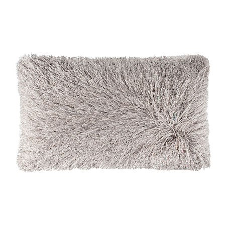 Click here for Safavieh Shag Modish Metallic 14 x 24 Pillow - Met... prices