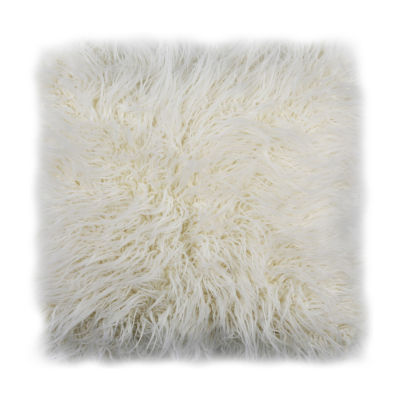 Safavieh Faux Flokati Square Throw Pillow - JCPenney