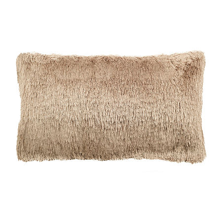 Click here for Safavieh Chic Shag Rectangular Throw Pillow  One S... prices