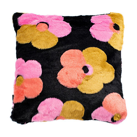 Click here for Safavieh Flower Child Fur Square Throw Pillow  One... prices