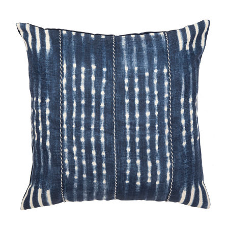 Click here for Safavieh Laurena 16 x 16 Pillow - Blue/cream prices