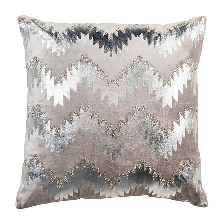 Click here for Safavieh Sophia Flamestitch Square Throw Pillow  O... prices