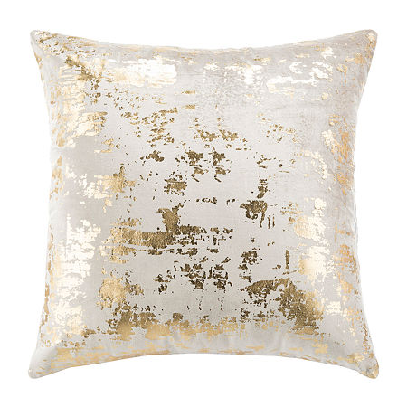 Click here for Safavieh Edmee Metallic Square Throw Pillow  One S... prices
