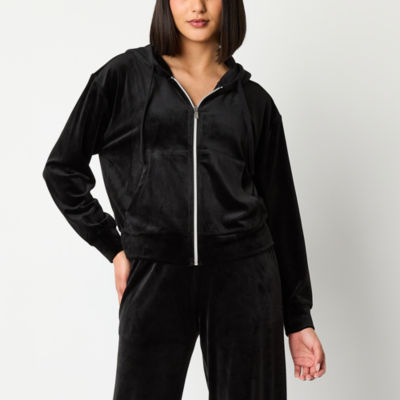 Juicy By Juicy Couture Lightweight Womens Juniors Casual Track Jacket ...