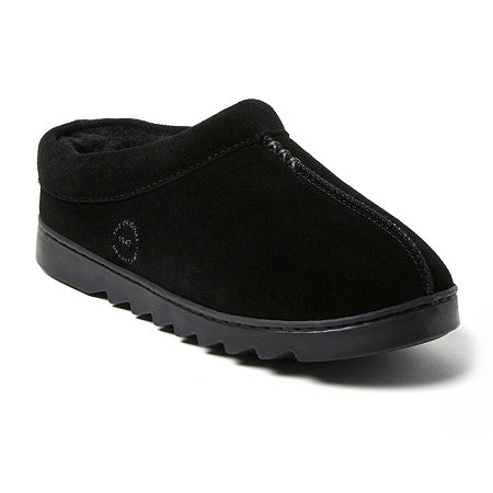 Click here for Dearfoams Doreen Genuin Suede Embroidery Womens Me... prices