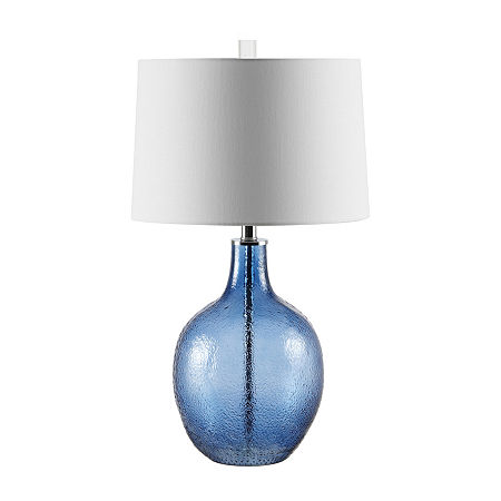 Click here for Safavieh 26 Nadine Glass Table Lamp  One Size  Blu... prices
