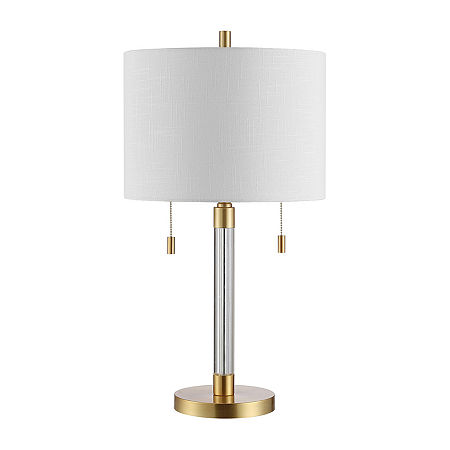 Click here for Safavieh 26.5 Bixby Glass Table Lamp  One Size  Ye... prices