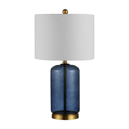 Click here for Safavieh 26 Novah Glass Table Lamp  One Size  Blue prices