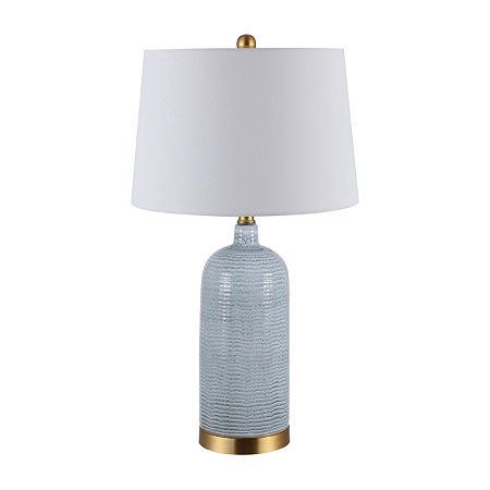 Click here for Safavieh 27 Stark Ceramic Table Lamp  One Size  Bl... prices