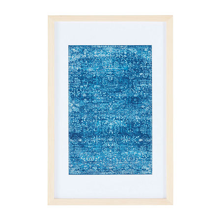Click here for Safavieh Demitri 23 Blue Framed Textile Wall Art -... prices