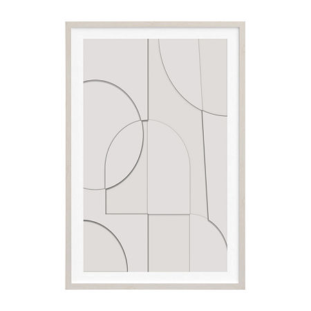 Click here for Peaceful Configuration Framed Wall Art - Ivory prices