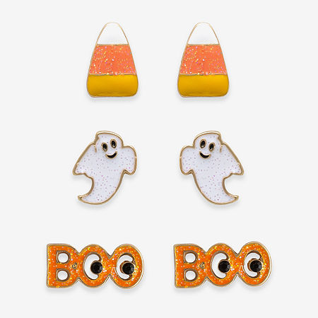 Click here for Mixit Halloween Candy Corn Ghost & Boo Womens Blac... prices