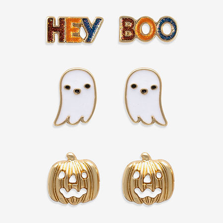 Click here for Mixit Halloween Hey Boo Ghost & Pumpkin Womens 3 P... prices
