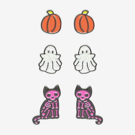 Click here for Mixit Halloween Pumpkin Ghost & Skeleton Womens Mu... prices