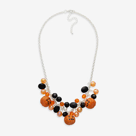 Click here for Mixit Halloween Pumpkin Womens 19 1/2 Inch Pendant... prices