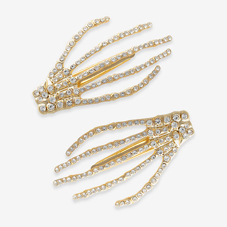Click here for Mixit Halloween Hands Hair Clip  One Size  Yellow prices