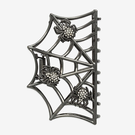 Click here for Mixit Halloween Spider Web Hair Clip  One Size  Bl... prices