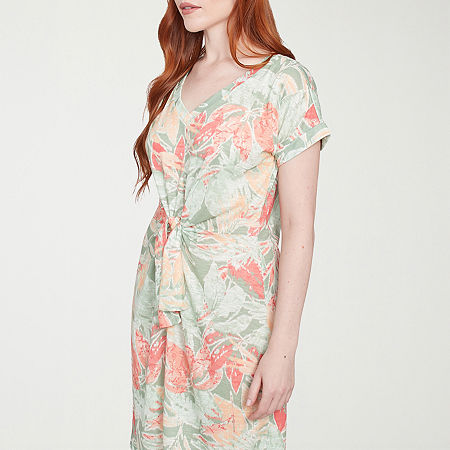 Click here for Larky Lark Womens Midi Floral A-Line Dress  X-larg... prices