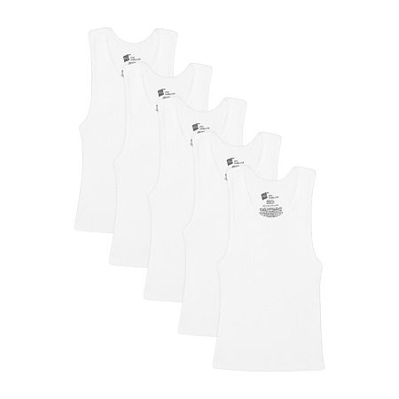 Click here for Hanes Toddler Boys U Neck Sleeveless 5 Pack Tank... prices